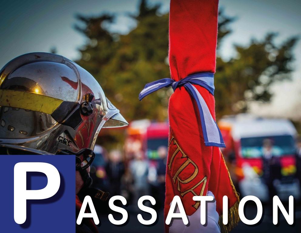 Passation de commandement Caumont - SDIS84